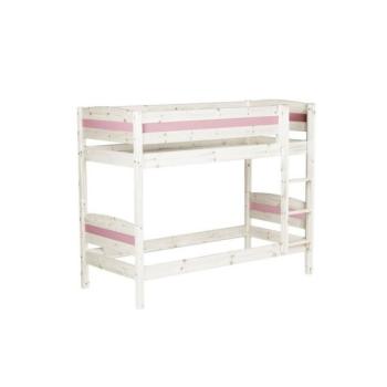 Flexa Thuka Trendy Etagenbett gerade L., weiß/pink - 409